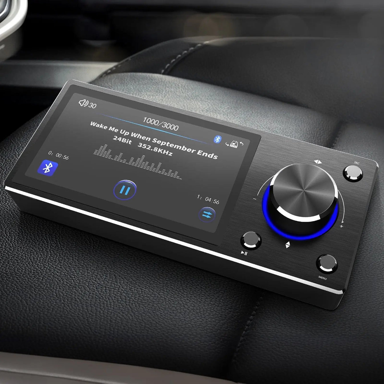 Goldhorn Panel Controller with Display for DSD Player