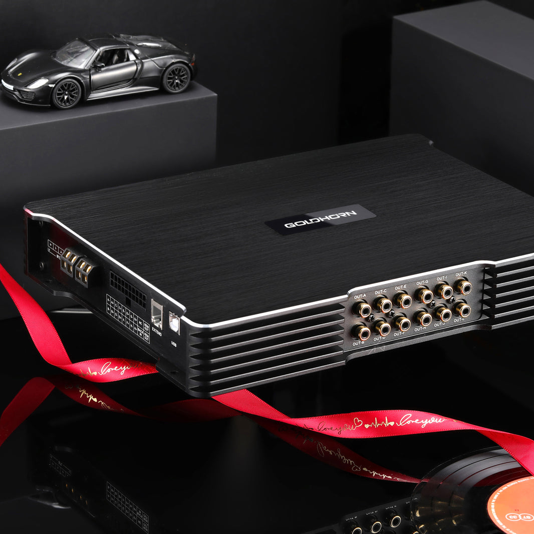 Goldhorn DSP: 20 Channel DSP / 8x80w + 2x150w Amplifier
