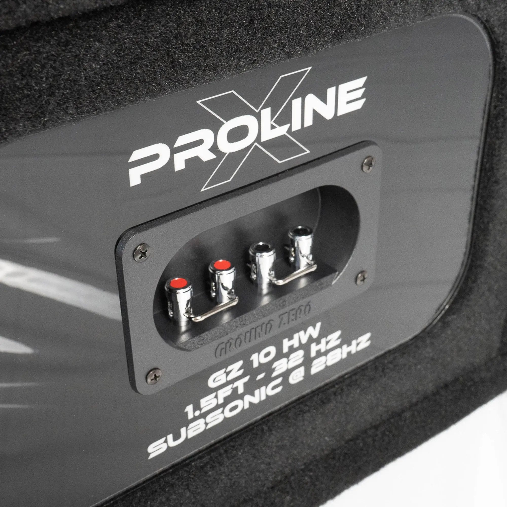 Custom-Made Enclosures for Ground Zero Hydrogen 10-Inch Subwoofer