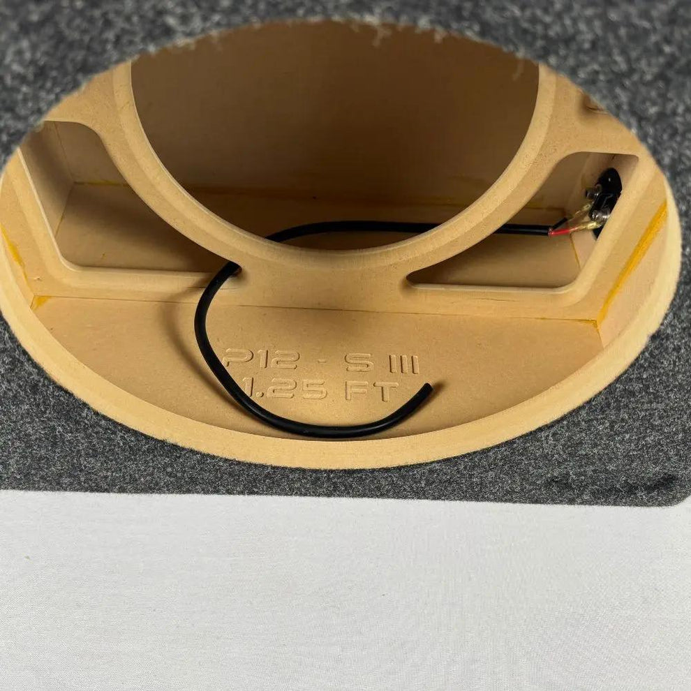 Proline X P12-S | Single 12" Sealed Subwoofer Enclosure | V3